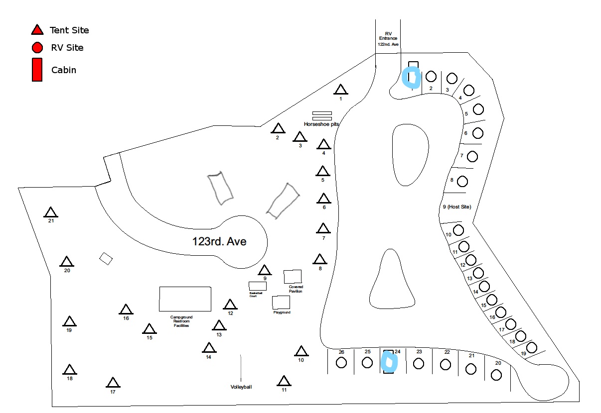 Campground Map – Riviera Community Club